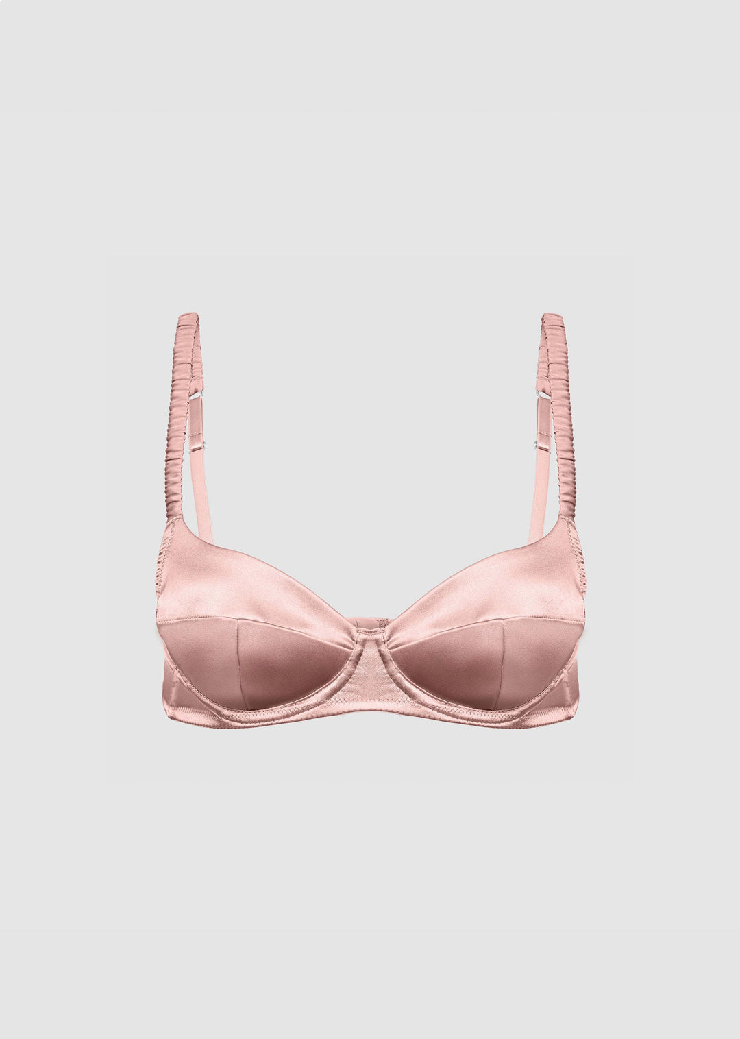 Athena Silk Bra Rosé – ZODIAQUE STUDIOS